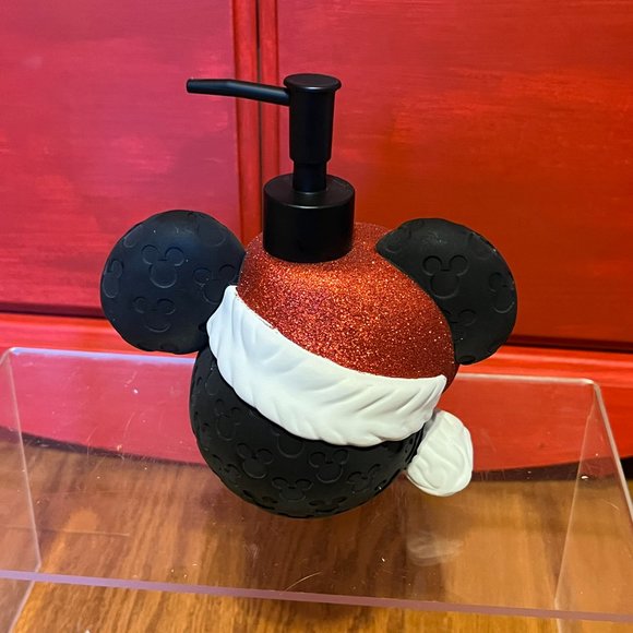 Disney | Bath | New Disney Mickey Mouse Santa Hat Christmas Lotion Soap ...